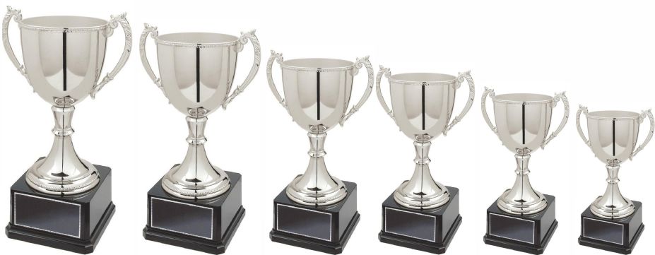 Heavy Traditional Nickel Plated Trophy Cups SV773 Series - Direct Source