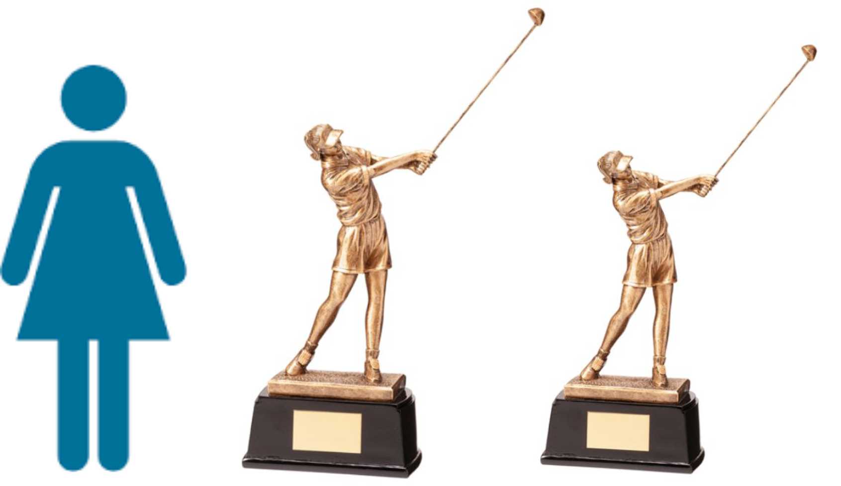 Up to 50% off Royal Golf Female Trophies TR RF Series