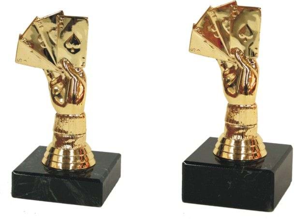 Card Hand Trophies - Direct Source