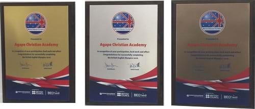 Quality Cherry Wood Colour Printed Plaque Various Sizes - Direct Source