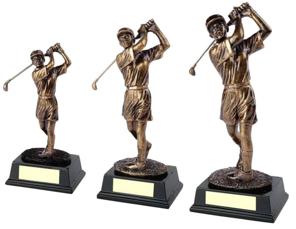 Female Golfer Resin Trophies Rs13 Series Direct Source