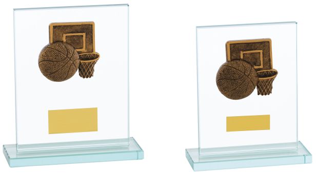 Glass Basketball Trophies 2259 Series - Direct Source