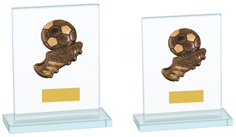 Up to 50% off Glass Football Trophies 2202 Series