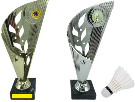 Clearance Large Gold and Silver Plastic Trophies with Marble Bases ...