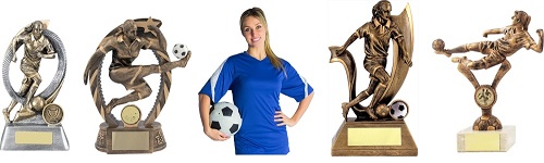 Football Trophies Female Up To 50% OFF 100's of Awards - Trophy Finder